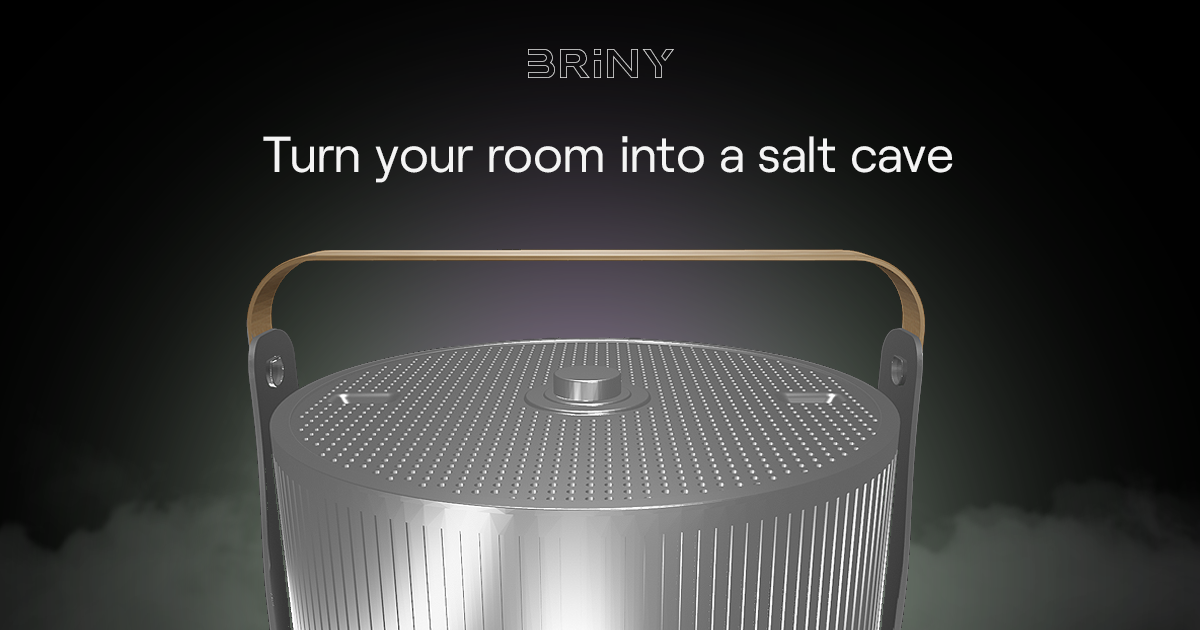 BRINY | 180% More Efficient Saline Aerosols At-home Generator